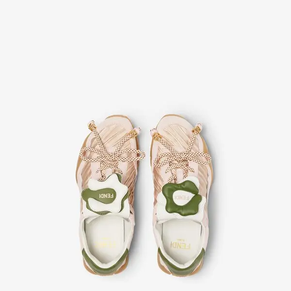 Fendi Wave Pulse Low-top Sneakers - Pink