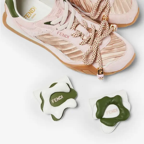 Fendi Wave Pulse Low-top Sneakers - Pink
