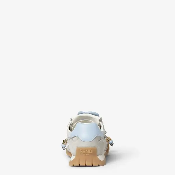 Fendi Wave Pulse Low-top Sneakers - Grey