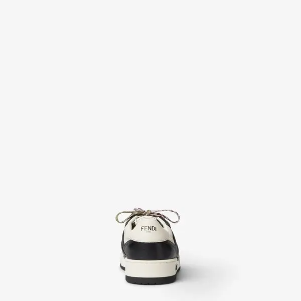Fendi Match Leather Sneakers