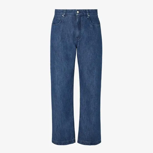 Fendi Long Jeans - Blue