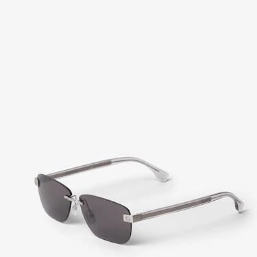 Fendi Ff Motif Rimless Sunglasses