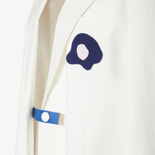 Fendi Single-breasted Technical Canvas Jacket