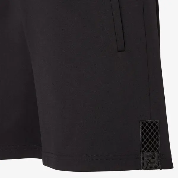 Fendi Technical Cotton Bermuda Trousers