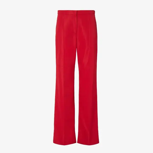 Fendi Wide-leg Trousers - Red