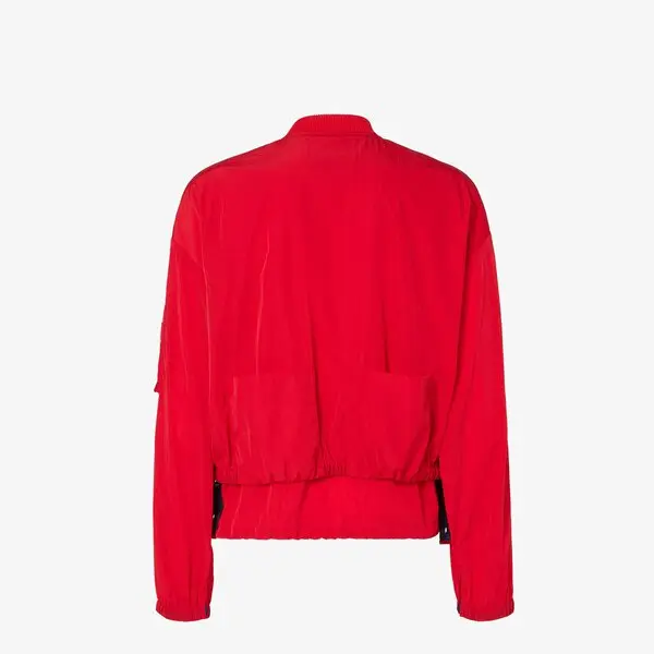 Fendi Nylon Blouson With Ff Selleria Logo