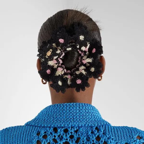 Fendi Crocheted Hair Elastic