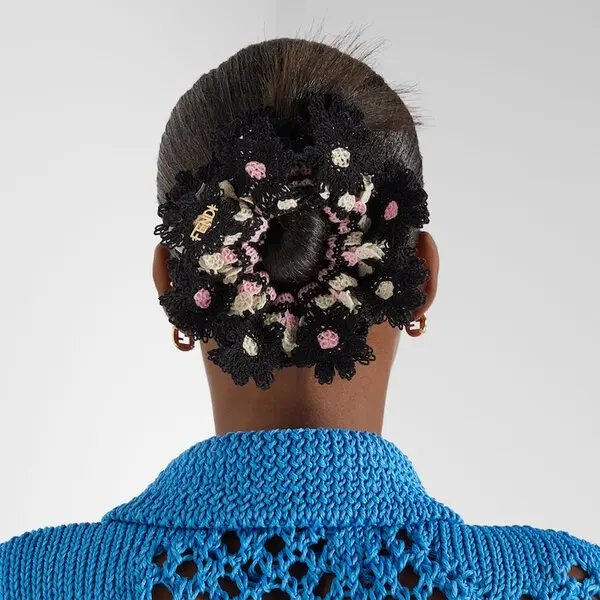 Fendi Crocheted Hair Elastic
