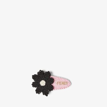 Fendi Crochet Cotton Hair Clip