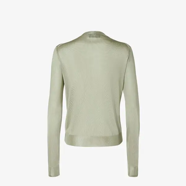 Fendi Slim-fit Cardigan - Green