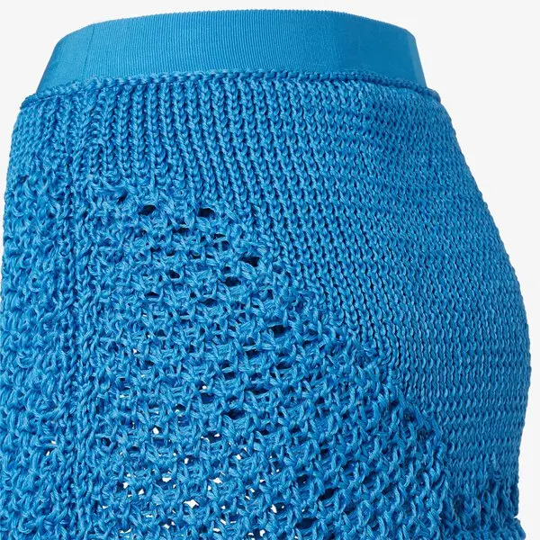 Fendi Macramé Knit Mini Skirt