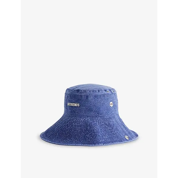 Jacquemus Le Bob De-nîmes Bucket Hat - Blue