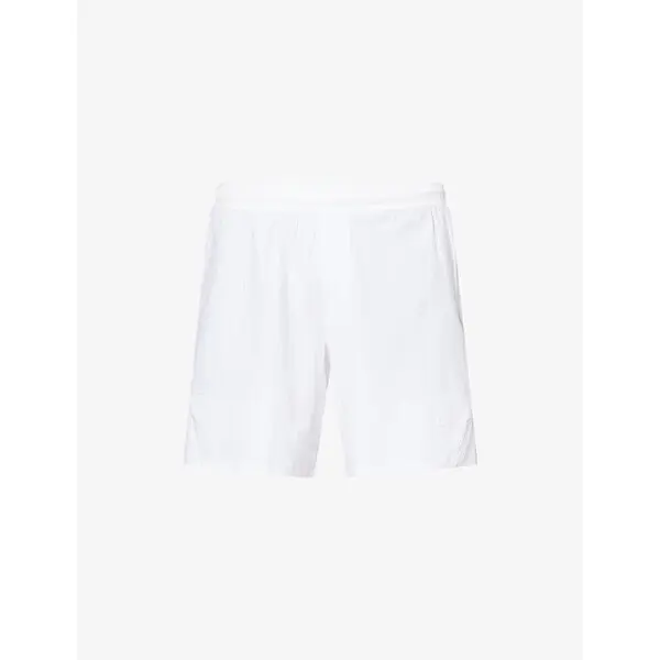 Lululemon Stripe-print Mesh Shorts - White