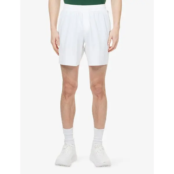 Lululemon Stripe-print Mesh Shorts - White