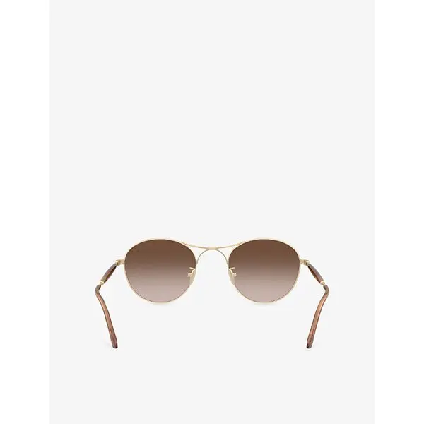 Giorgio Armani Ar6177 Round-frame Sunglasses