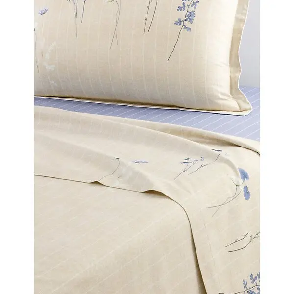 BOSS Azure Mist Cotton Flat Sheet