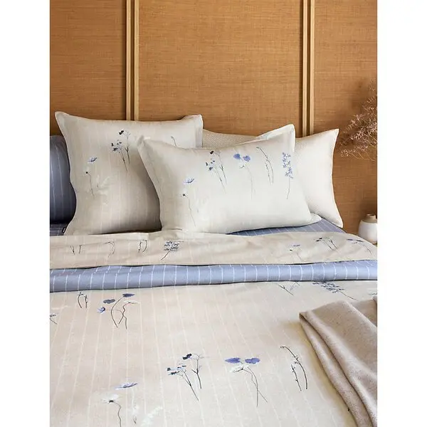 BOSS Azure Mist Cotton Flat Sheet