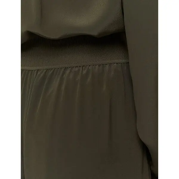JOSEPH Rihani Wide-leg Silk Trousers - Palm Leaf