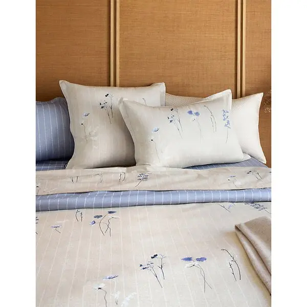 BOSS Azure Mist Cotton Duvet Cover - Multicoloured