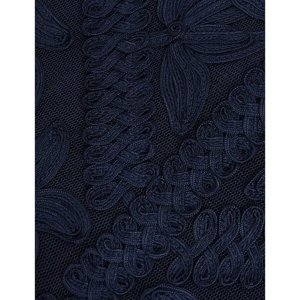 PHASE EIGHT Khiana V-neck Tapework Woven Maxi Dress