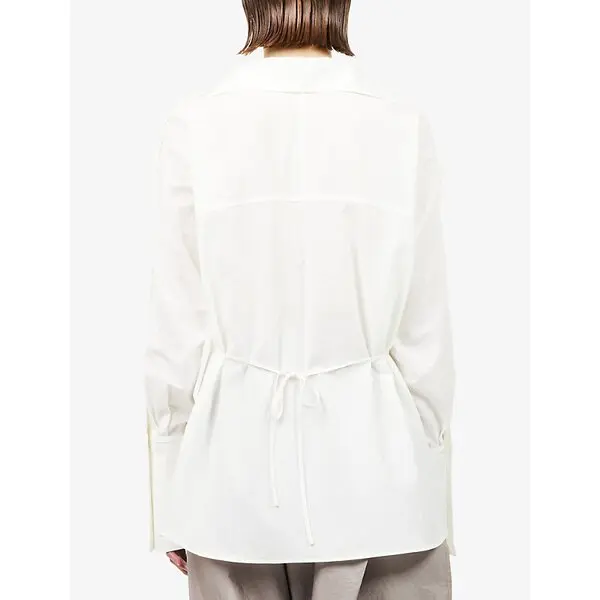 Issey Miyake Collared Cotton Shirt