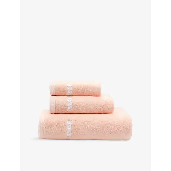 BOSS Edge Cotton Towel - Nude
