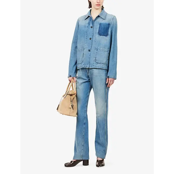 MAISON MARGIELA Patch-pocket Denim Shirt