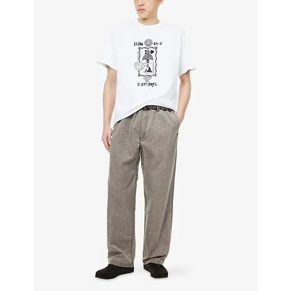 BRAIN DEAD Climber Washed Ripstop Cotton Trousers - Brown