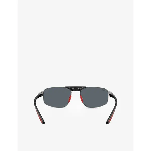 Ray-ban X Scuderia Ferrari Irregular Sunglasses - Silver