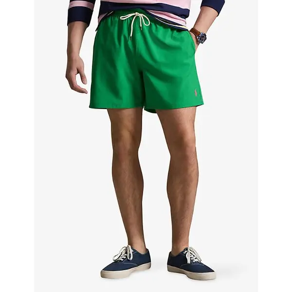 Polo Ralph Lauren Traveller Embroidered Swimming Trunks - Stem