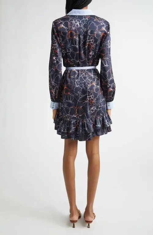 Cinq À Sept Malvia Floral Shirtdress