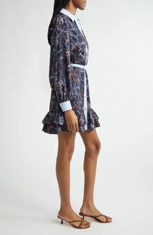 Cinq À Sept Malvia Floral Shirtdress