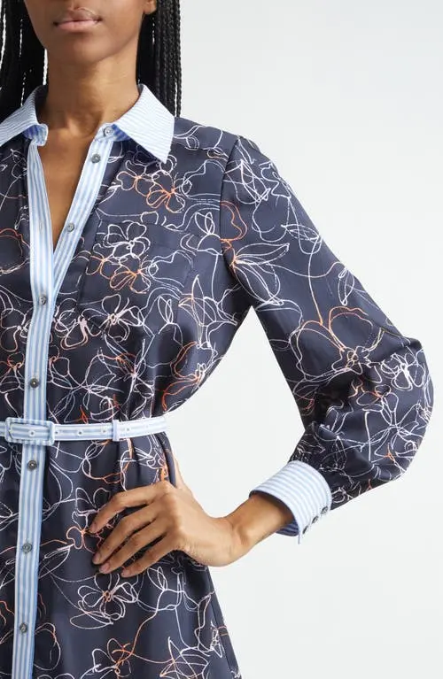 Cinq À Sept Malvia Floral Shirtdress