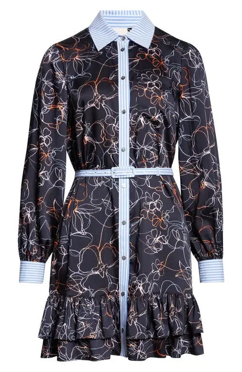 Cinq À Sept Malvia Floral Shirtdress