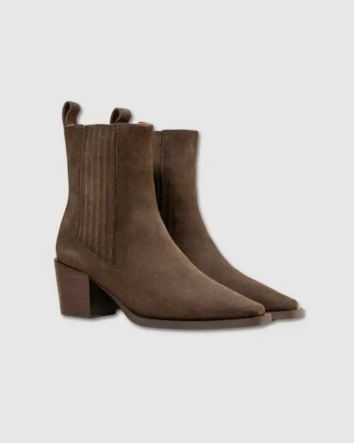 MI/MAI Jane Ii Suede Ankle Boots
