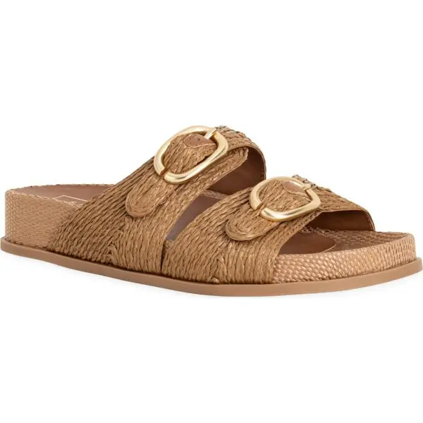 SHU SHOP Demi Slide Sandal - Brown Woven