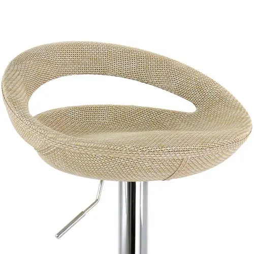 ELAMA 2 Piece Retro Adjustable Bar Stool