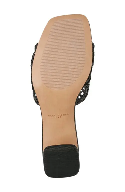 Marc Fisher Follie Slide Sandal - Blk01