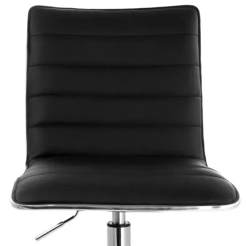 ELAMA Faux Leather Adjustable Rolling Office Chair