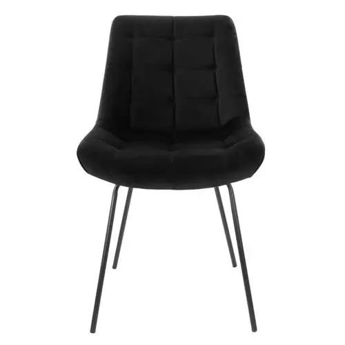 ELAMA 2 Piece Tufted Chair With Metal Legs