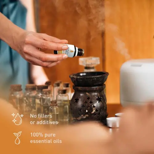 PURSONIC True Hepa Air Purifier, Essential Oil Wellness Blends