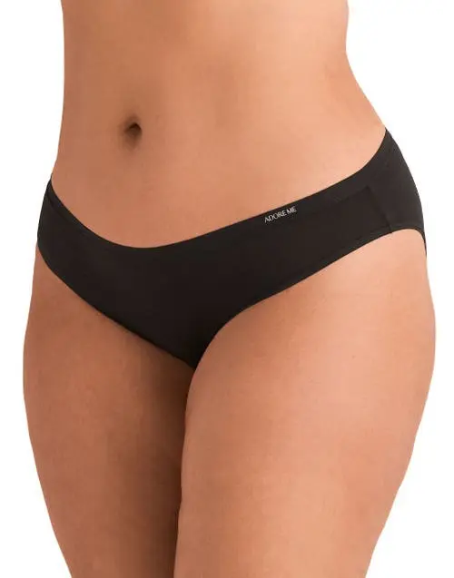 ADORE ME Everly Bikini Panties - Black