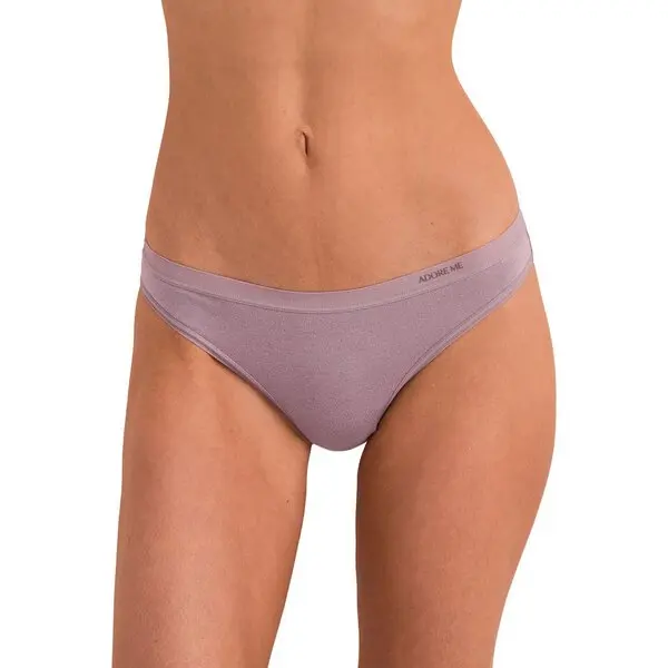 ADORE ME Everly Bikini Panties - Dark Purple