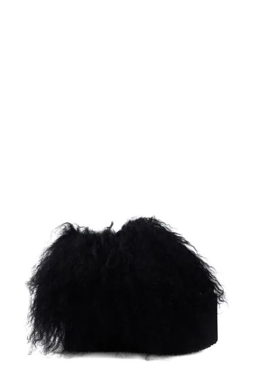 ZIGI Shearling Platform Bootie - Black