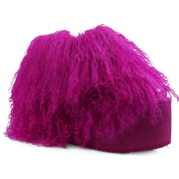 ZIGI Shearling Platform Bootie - Fuchsia