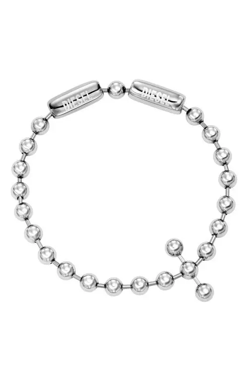 DIESEL® Ball Chain Bracelet - Silver