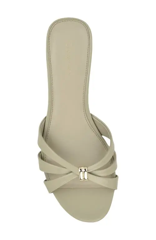 Calvin Klein Petula Slide Sandal - Light Green