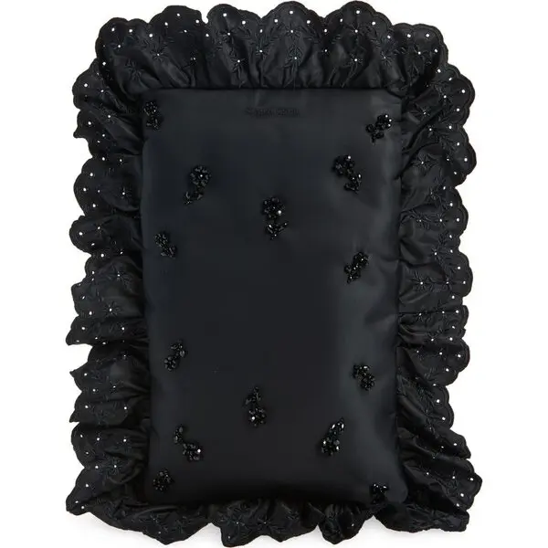 Simone Rocha Pillowcase Clutch - Black/jet