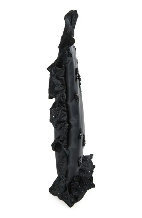 Simone Rocha Pillowcase Clutch - Black/jet