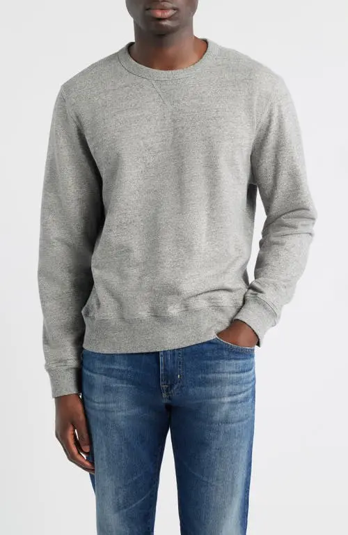 Ag Blake Cotton French Terry Crewneck Sweatshirt